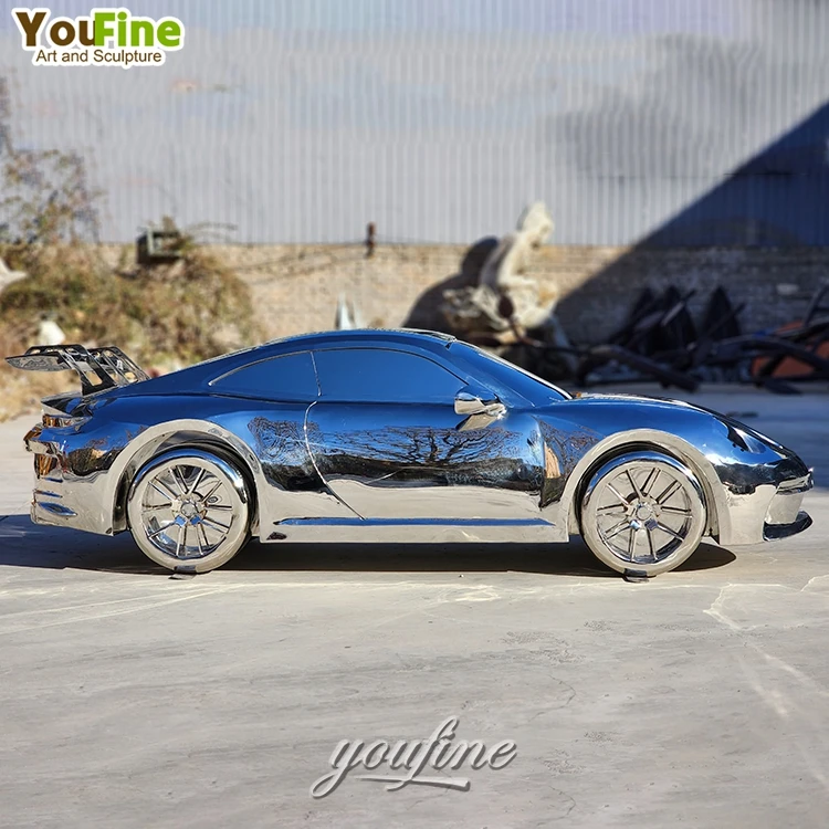 New Design Outdoor Garden Mirror Stainless Steel Life Size Car ...