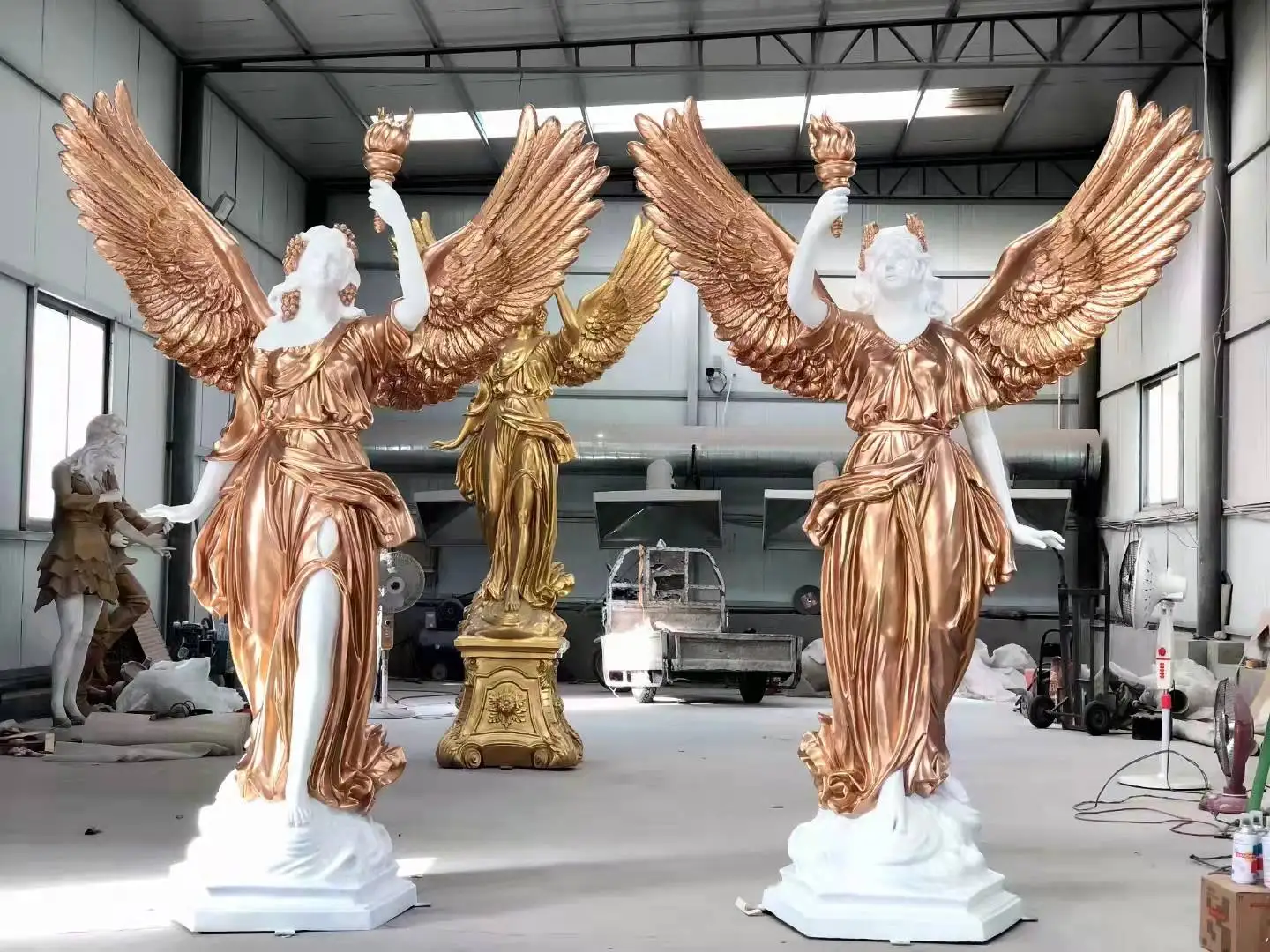 Customized Outdoor Garden China Life Size Fiberglass Sculpture Resin ...