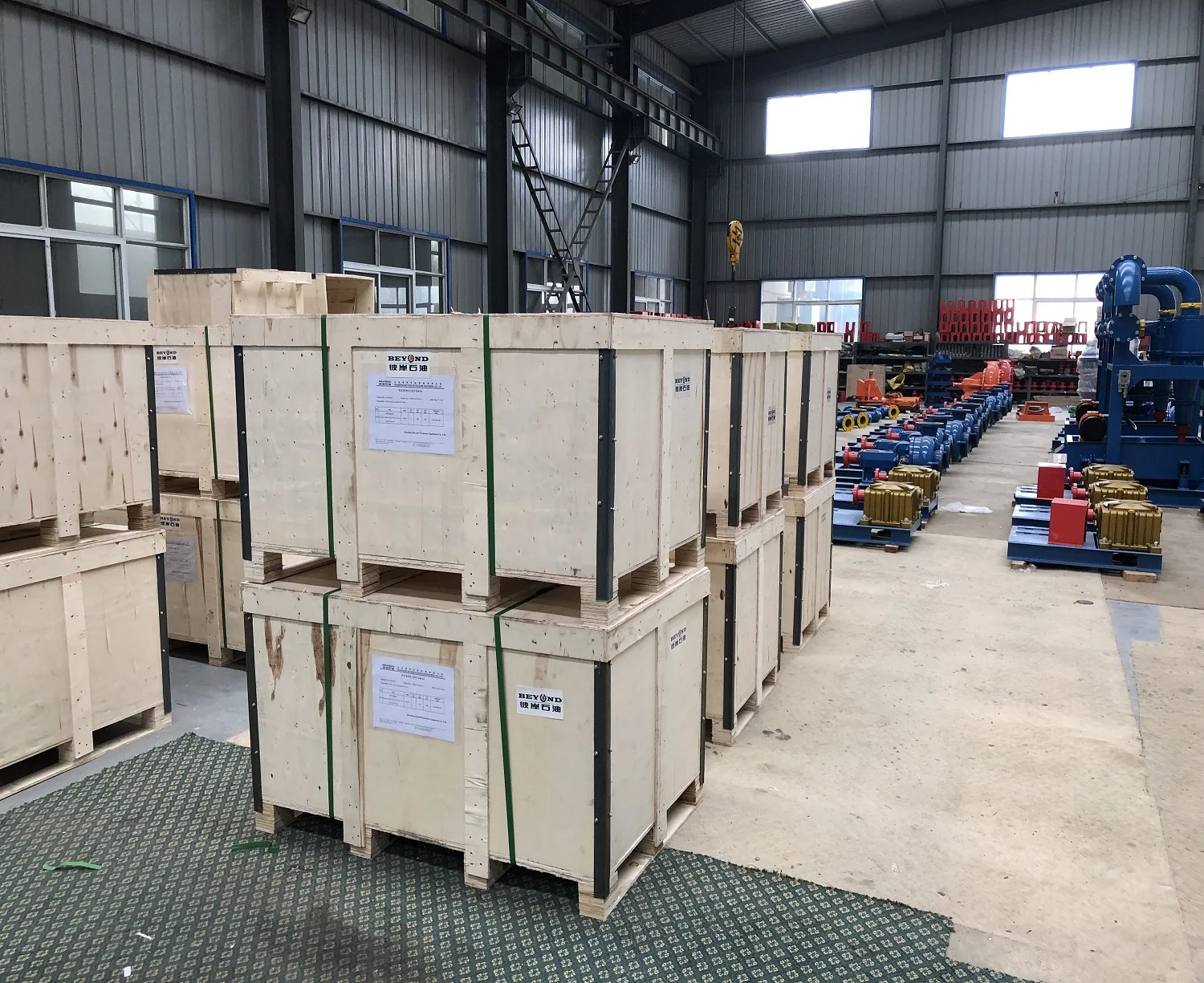 Jsb System Solids Control Equipment With Sand Pump 55kw Jet Mixing ...