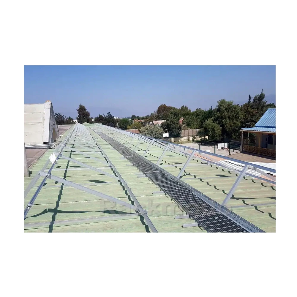 High Quality Flat Roof Triangular Solar Panel Support Frame for Roof ...