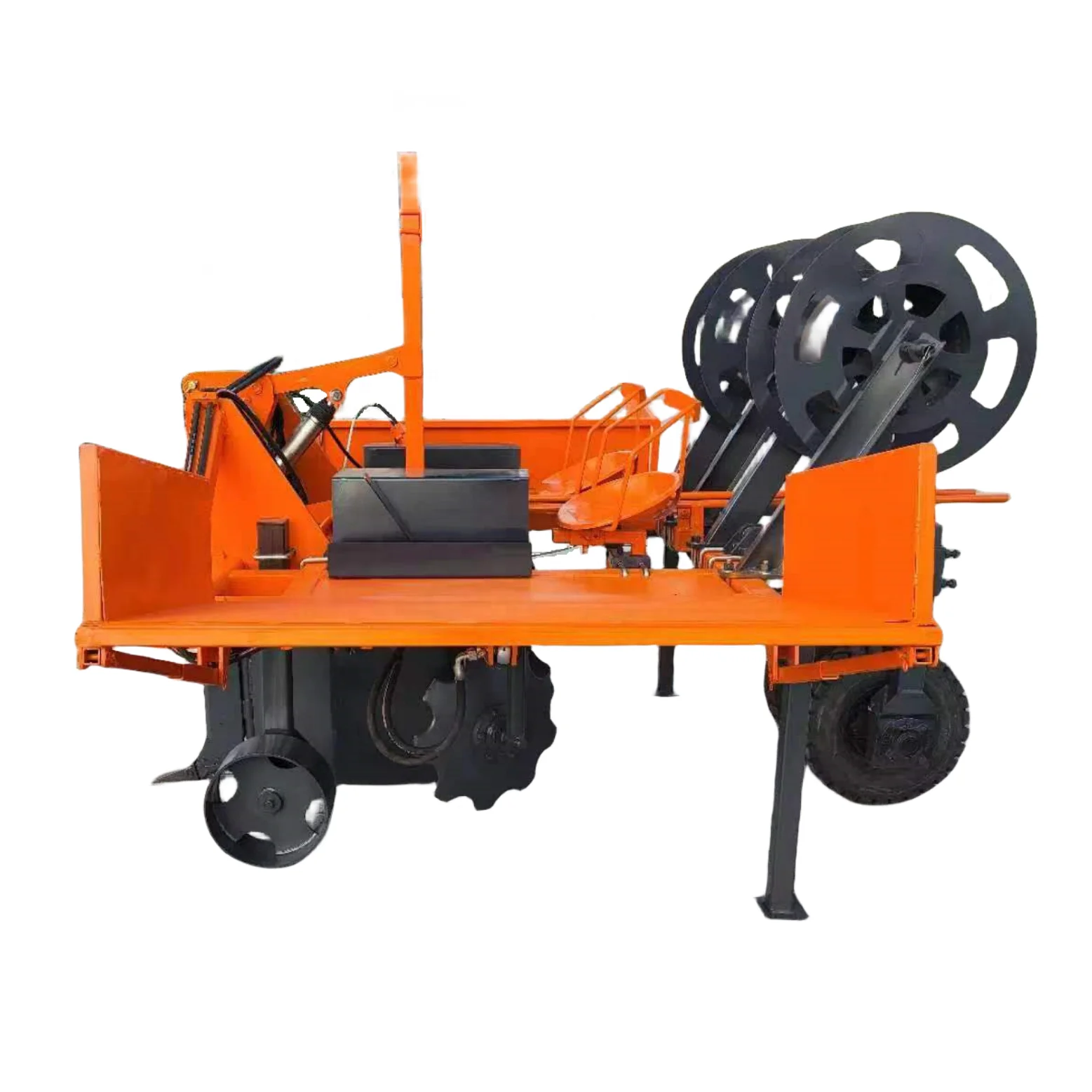 2023 New Tractor Mounted Seeders & Transplanters Trees Seedling ...