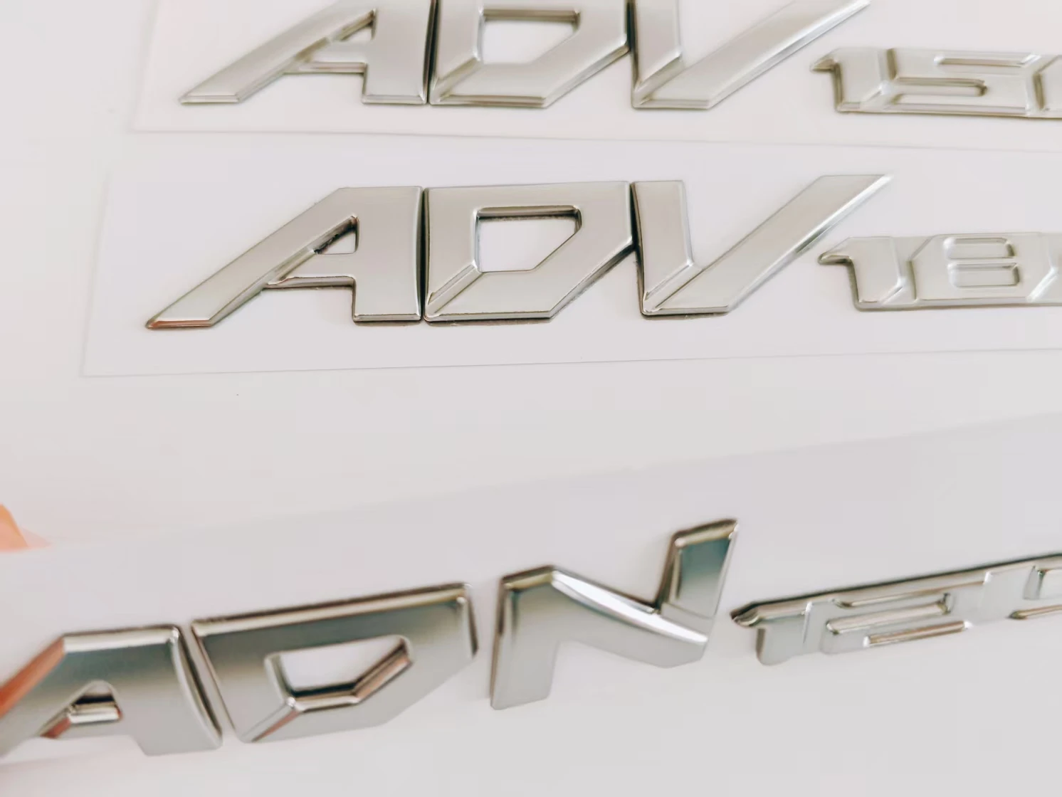 Custom ABS/PVC Letter Stickers for Vehicle Motorcycles Self-Adhesive ...