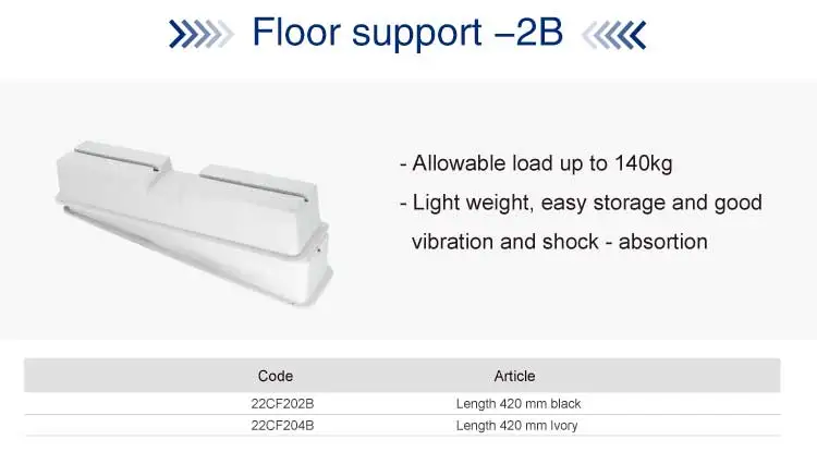 Refrigeration Air Conditioning Base Plastic Pvc Floor Mounting Set Floor Support Floor Stand ...