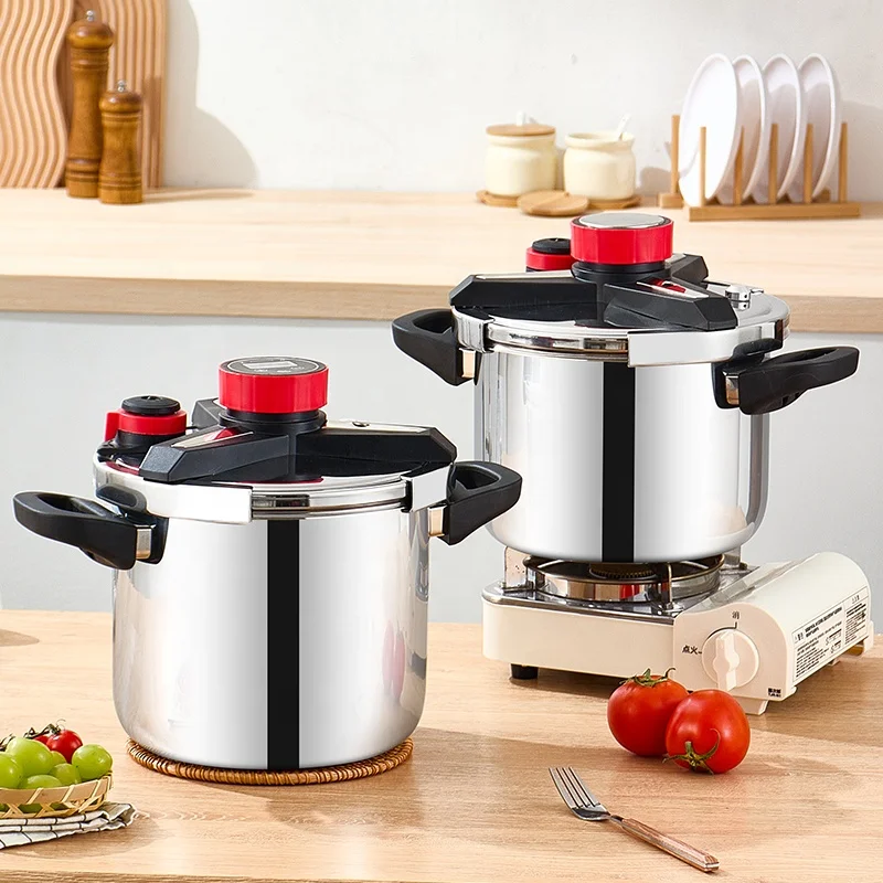 Pressure Cooker 5 Litre Nonstick Pressure Pot Cooker Aluminum Pressure ...