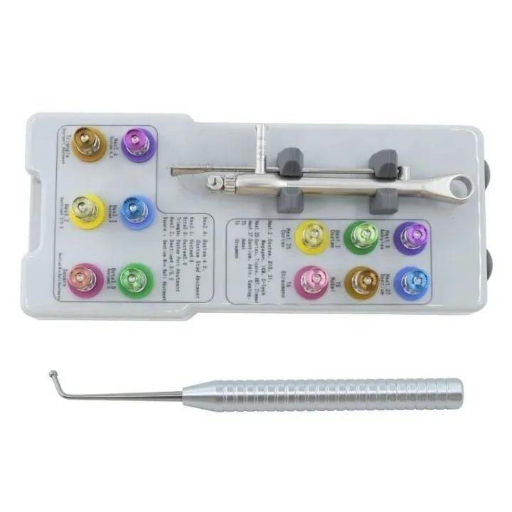 Universal Dental Implant Prosthetic Kit 10-50ncm Abutment Driver Hand ...