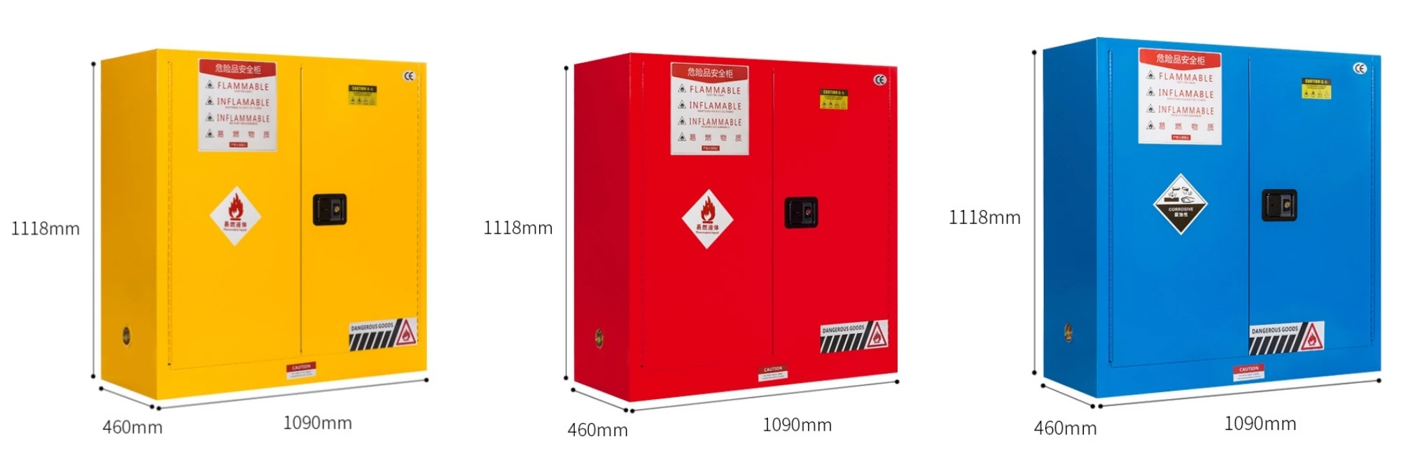 Laboratory Explosion-proof 45 Gallon Flammable Chemical Liquid Safety ...