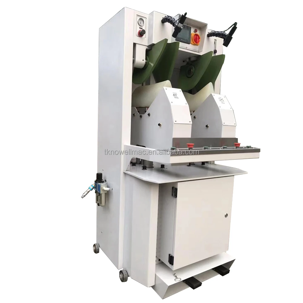 Shoe Making Machine - New Boot Vamp Crimping & 3D Shaping Machine for ...