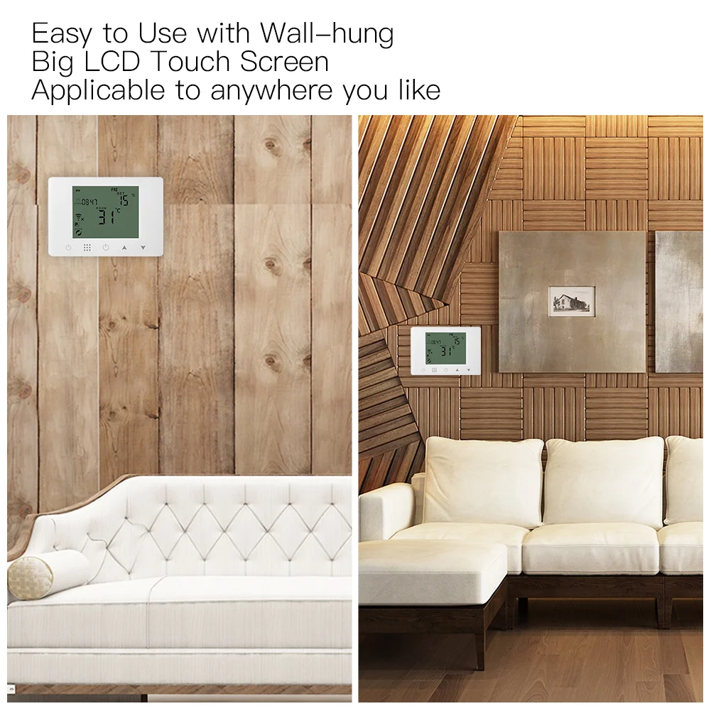 Opentherm Water Heating Boiler with Programmable Thermostat