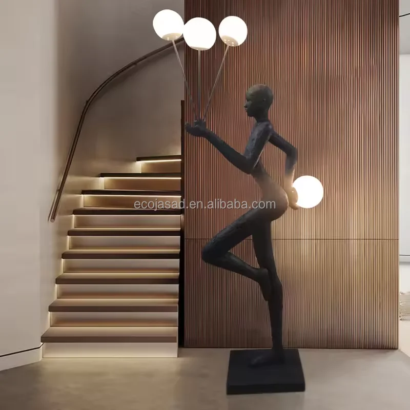 SCULTORE Luxury Abstract Figure - Artistic Lamp Sculpture