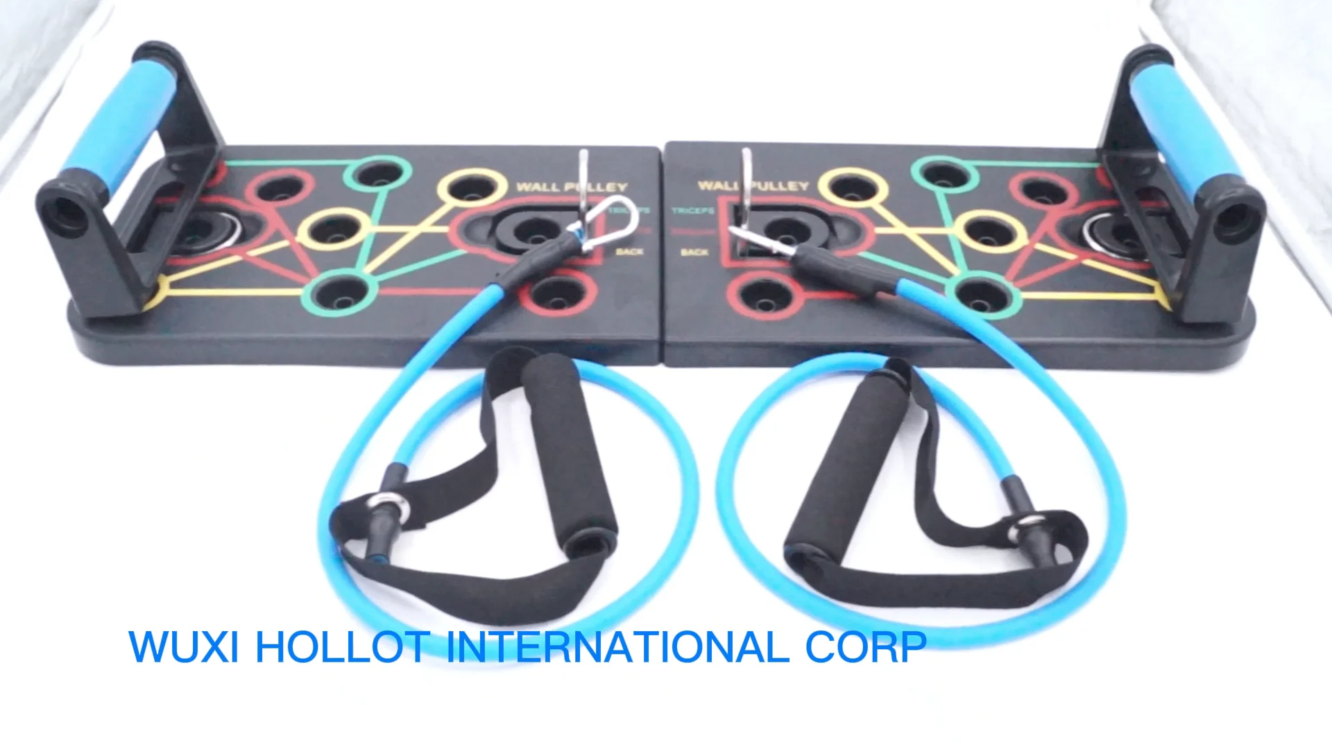 Foldable 12 In 1 Train Gym Fitness System Push Up Plate Workout ...