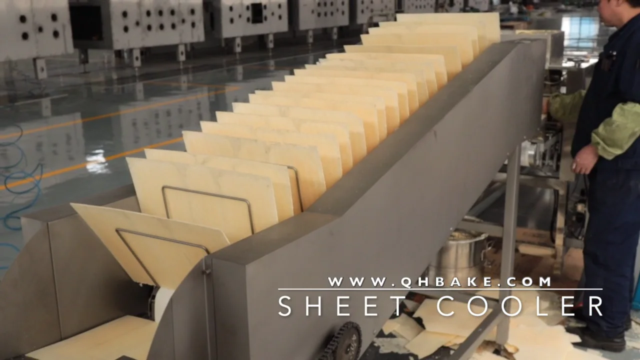 Wafer Cutting Machine Wafer Stick Production Line Wafer Biscuit Machine ...