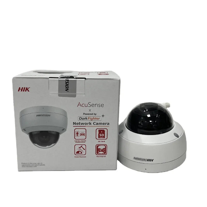 Acusense Built-in Micro Ds-2cd2186g2-i Hik 4k Ip67 Fixed Dome Network ...