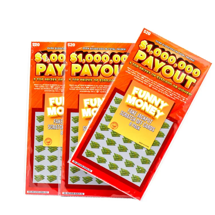 Custom Paper Double Side Printing Scratch Off Cards Raffle Tickets ...