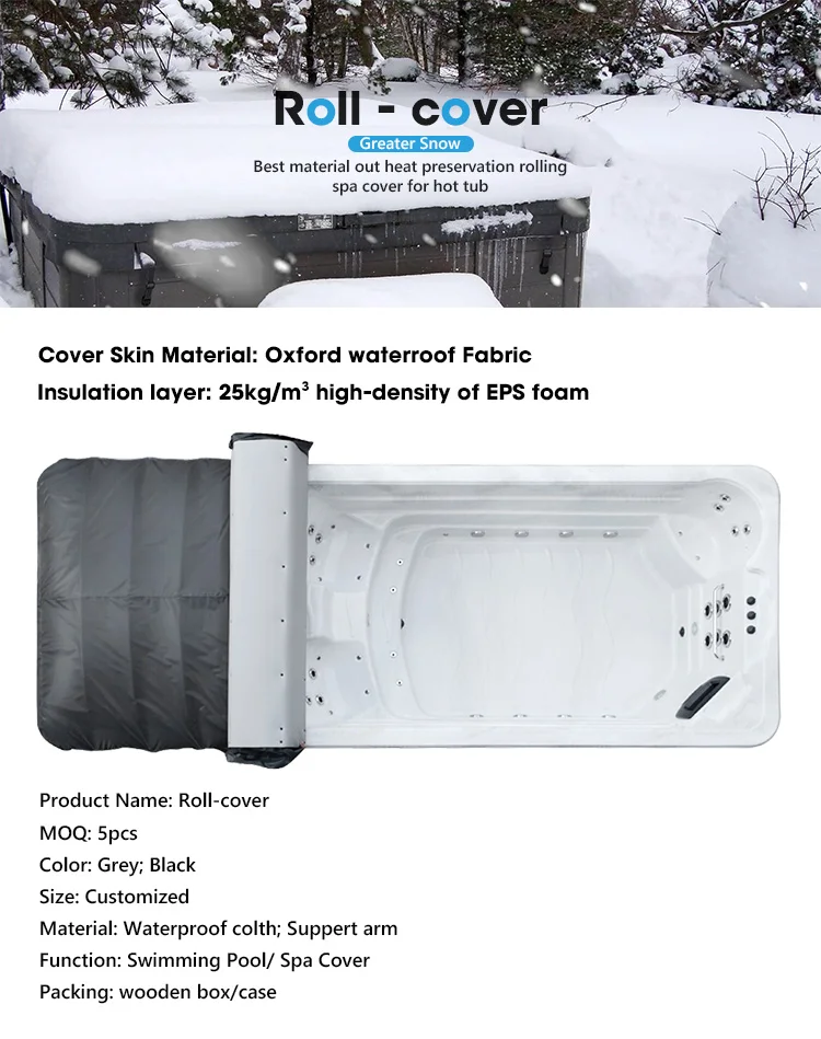 Custom Made Roll up Pool Covers - Hot Tub & Swim Spa