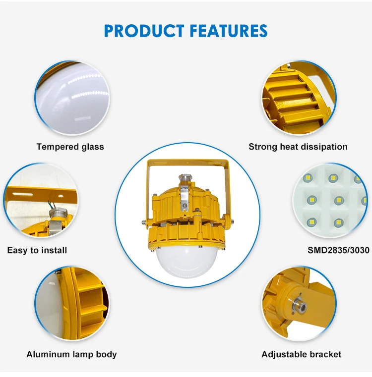 Outdoor Indoor Hazardous Location Lighting Highbay Light Explosion ...