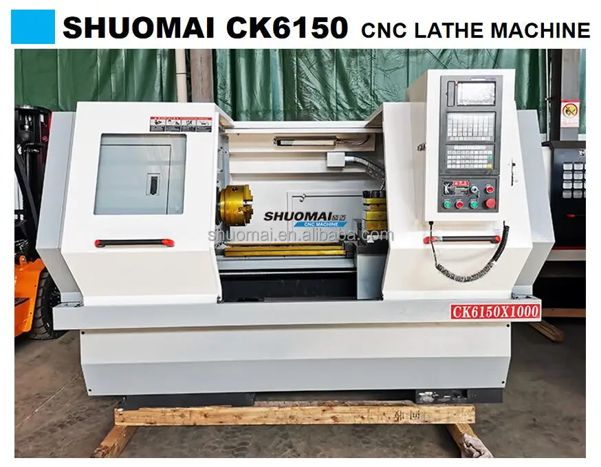 Cnc Turning Machine With Siemens/ Fanuc System Ck6150x1000 /1500mm/2000mm Cnc Lathe Machine ...