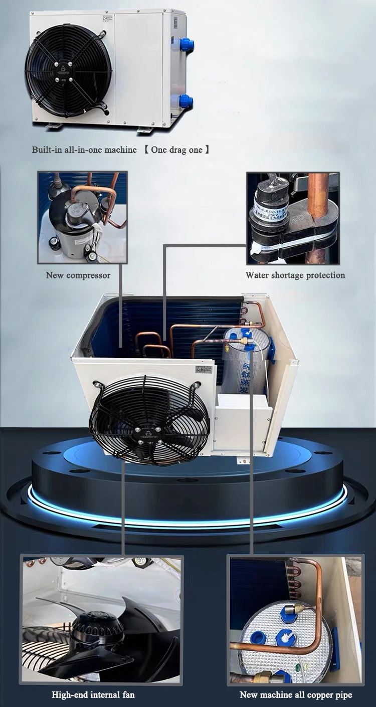 Small Outdoor Ice Bath Chiller - High Productivity & Core Components