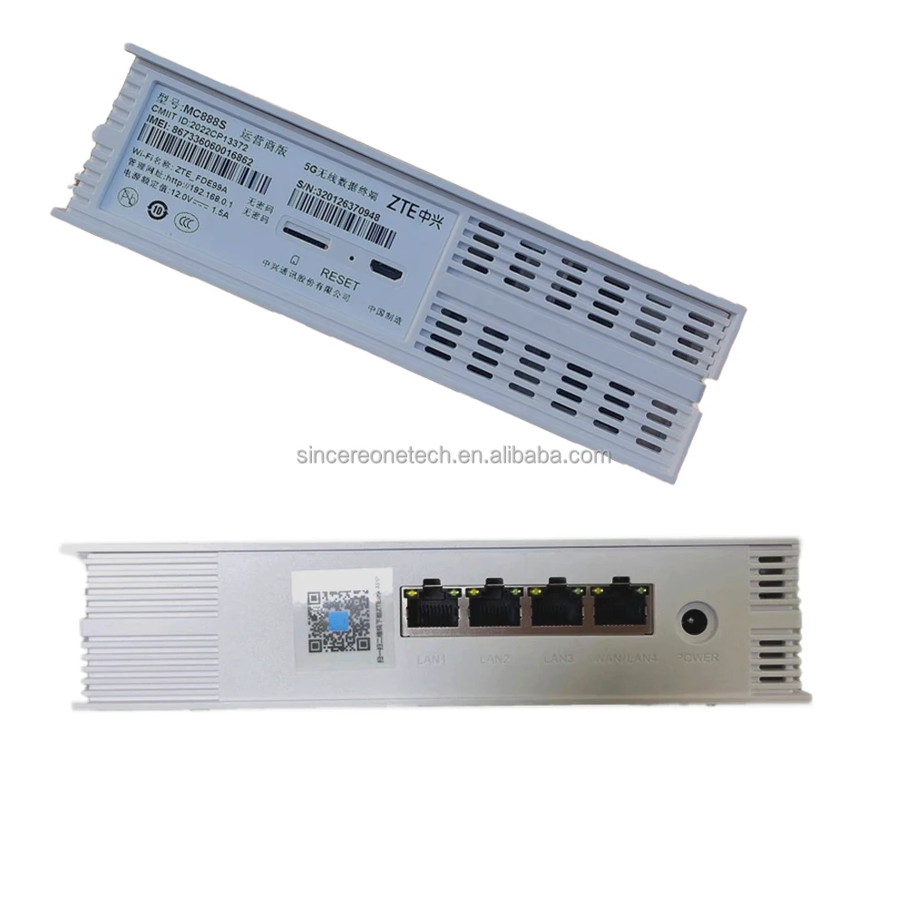 ZTE Mc888s 5G CPE Router - Fast Wi-Fi 6 & Voip Capabilities