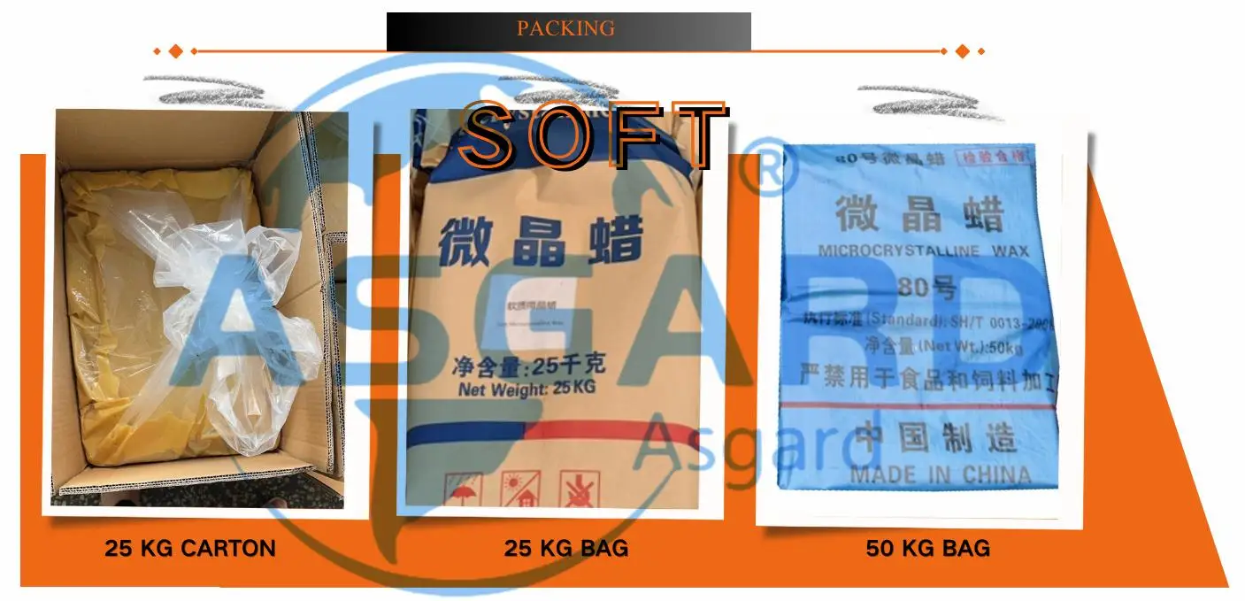 Base Oil Lubricant High Viscosity Soft Yellow Microcrystalline Wax For ...