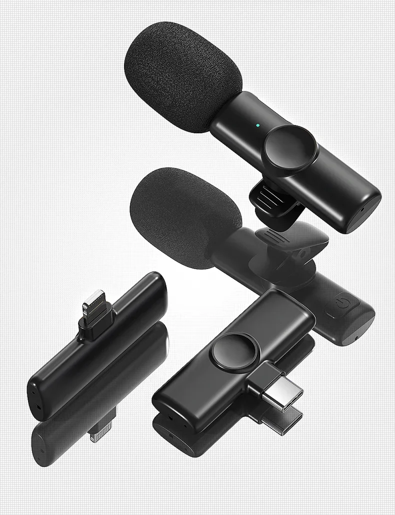 K11 Wireless Lavalier Microphone for Karaoke - Bluetooth, Noise ...