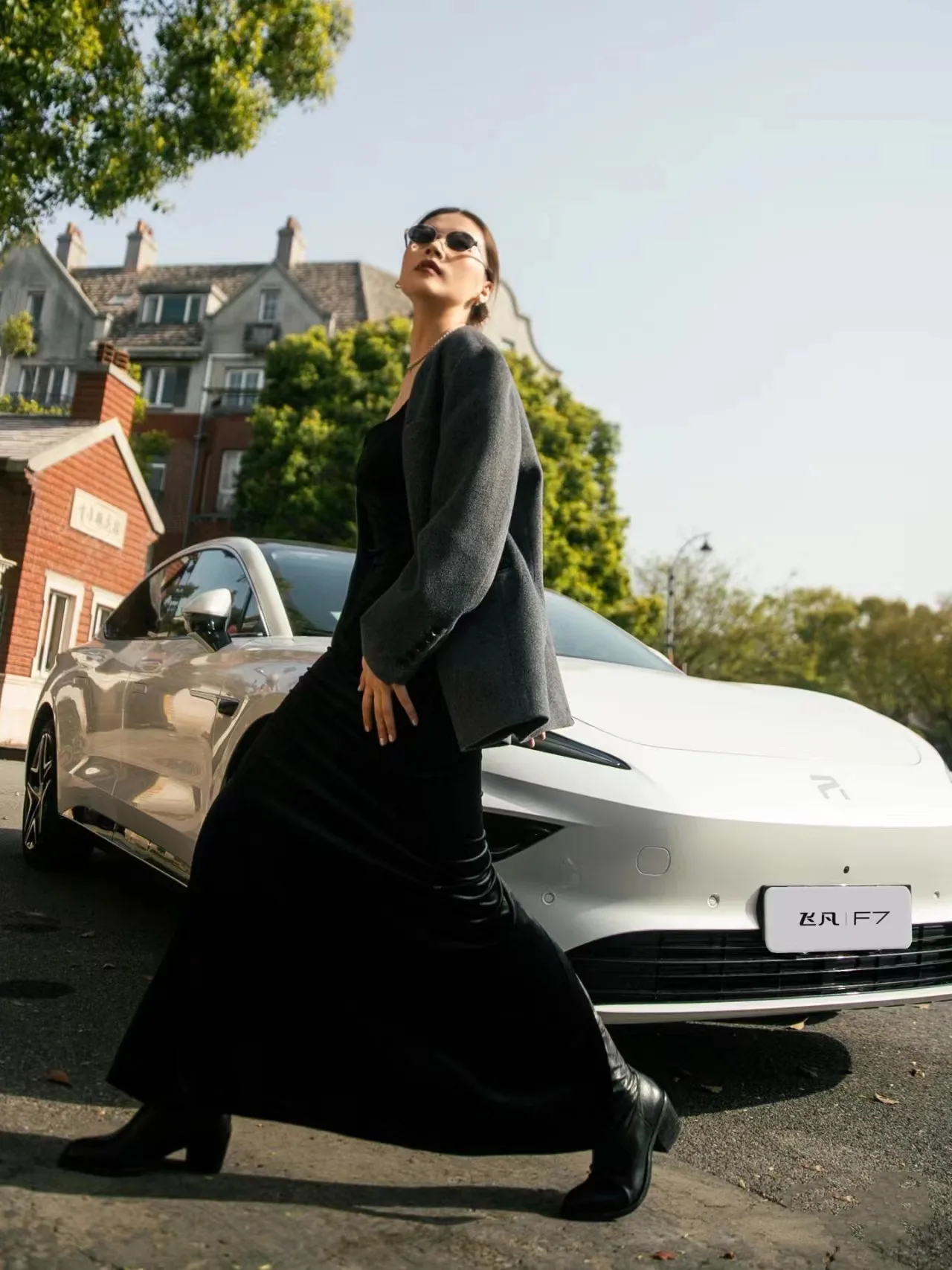 2023 Electric Vehicles New Electric Car 0.5h Fast Charging Feifan F7 250kw Single Motor Drive ...