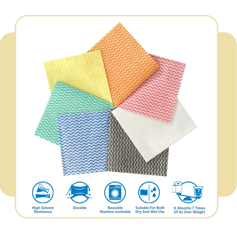 Disposable Washing Cleaning Cloth Kitchen Multi-use Dish Towels 50 ...