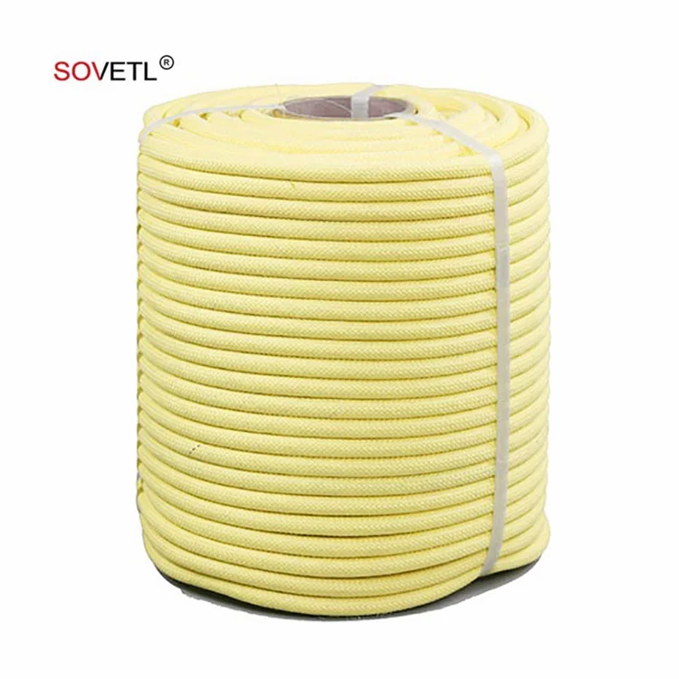 10mm 12mm 16mm 18mm 20mm Aramid Rope Strong Flame Retardant Customized ...