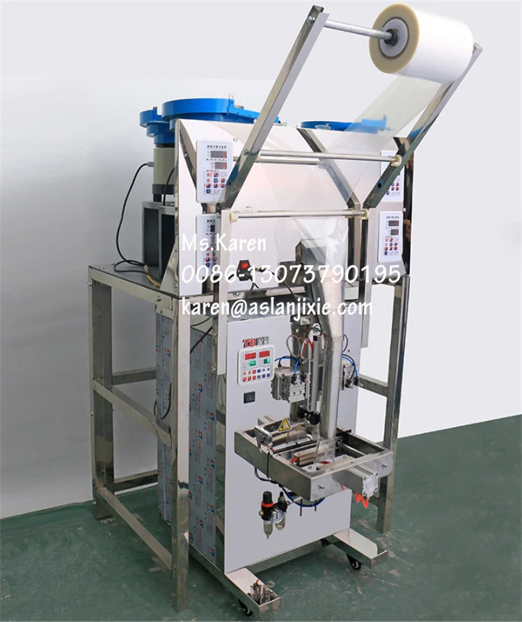 Multi Screws Ware Parts Counter Packer Machine Fastener Nail Counting ...