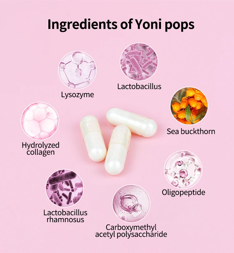 Furuize Vaginal Suppositories Pills Yoni Pops Probiotic Boric Acid ...