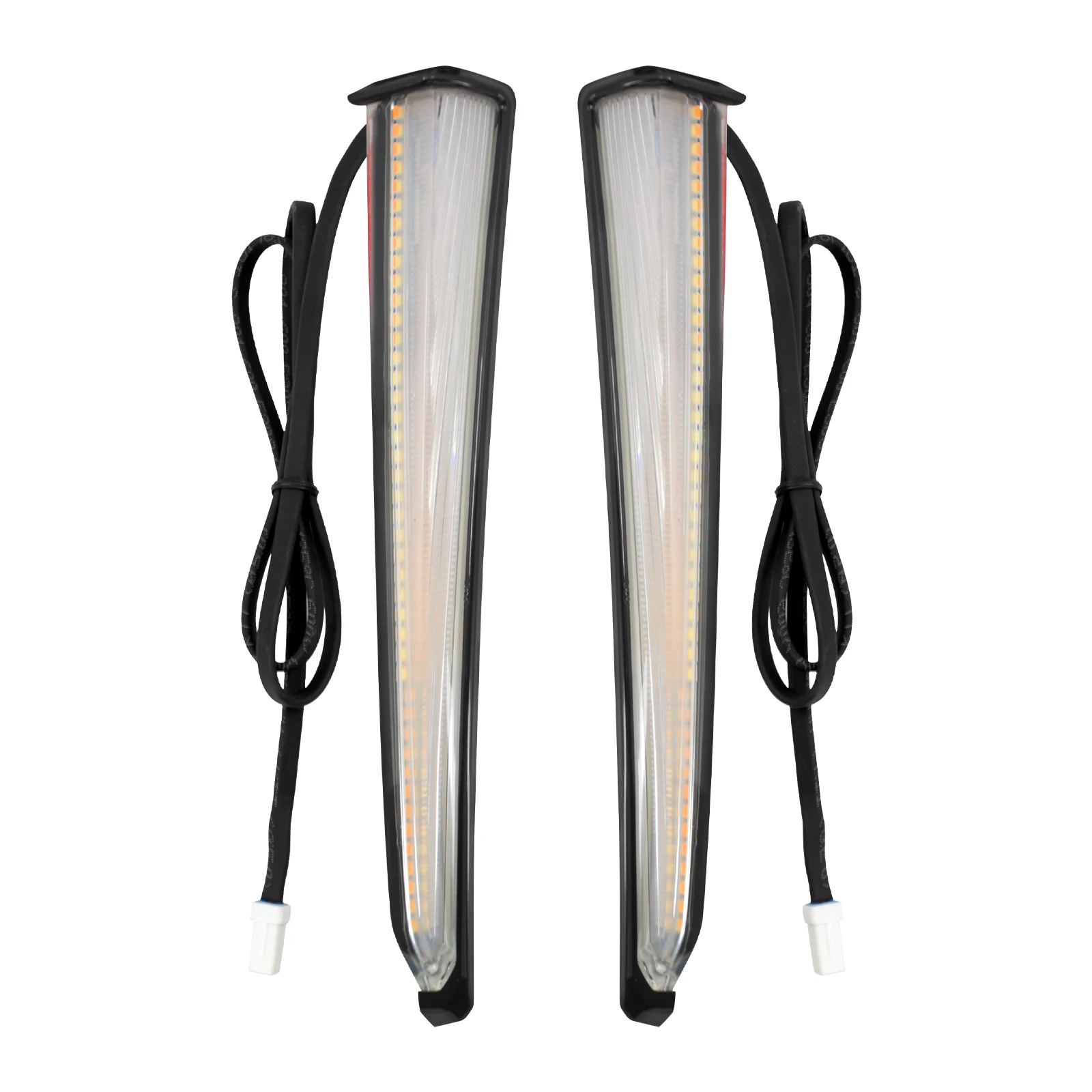 Motorcycle Led Turn Signal Running Lamp Lower Fairing Lights For Harley ...