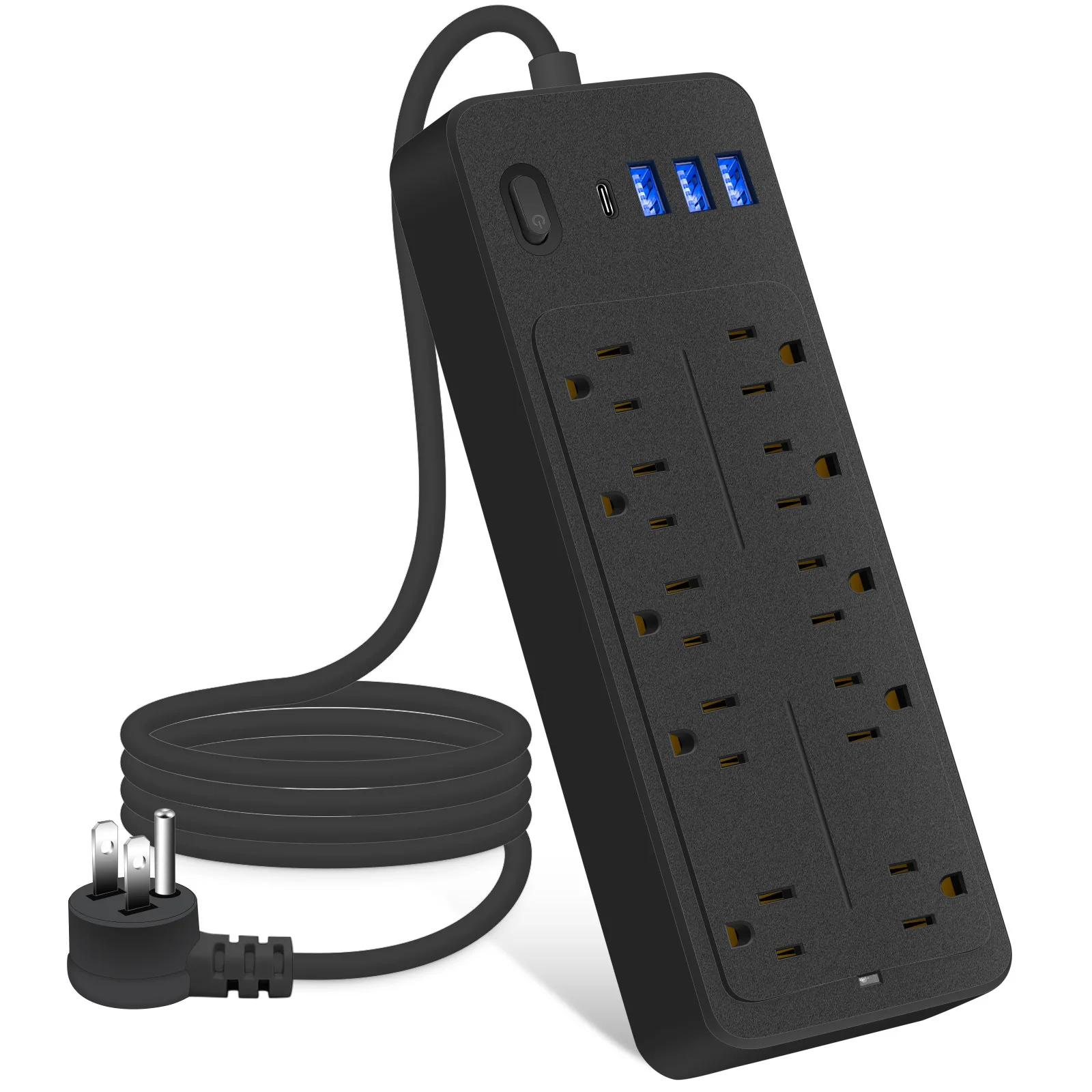 Smart Power Socket Plug Us Power Strip Surge Protector With 10 Outlets ...