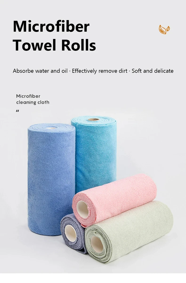 20/30pcs Quick Dry Microfiber Cleaning Cloths Disposable for Kitchen ...