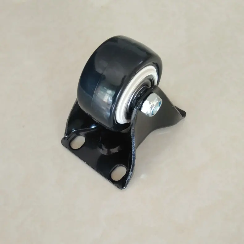 Factory Produces 1.5 Inch Black Directional Light Caster Furniture ...