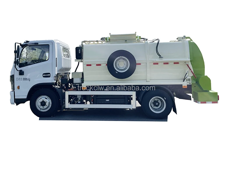 New Nevs /battery Electric Vehicle Dongfeng 6m3 Kitchen Garbage ...