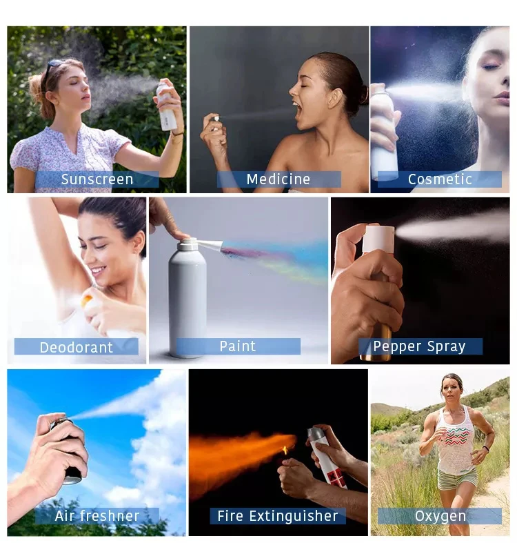 Manufacturer Small Mist Spray Bottles Hot Selling Aluminum Aerosol Cans ...