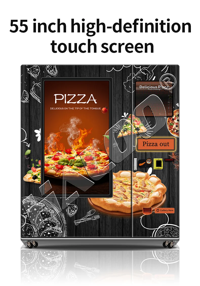 Haloo New Business Ideas Pizza Vending Machine Fast Food Distribution ...