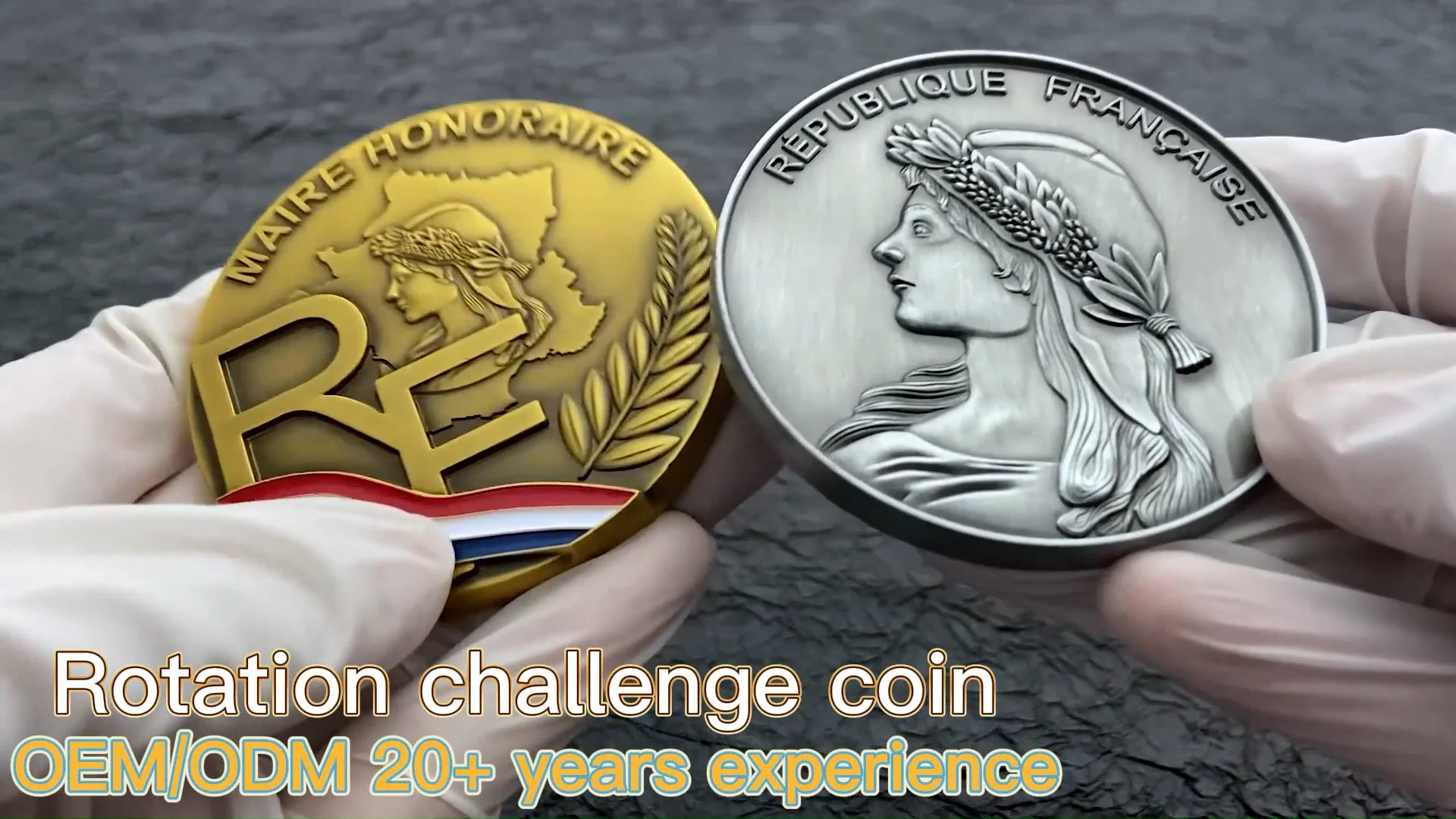 Factory Manufacture Custom Coins Collections Double Side Die Casting ...