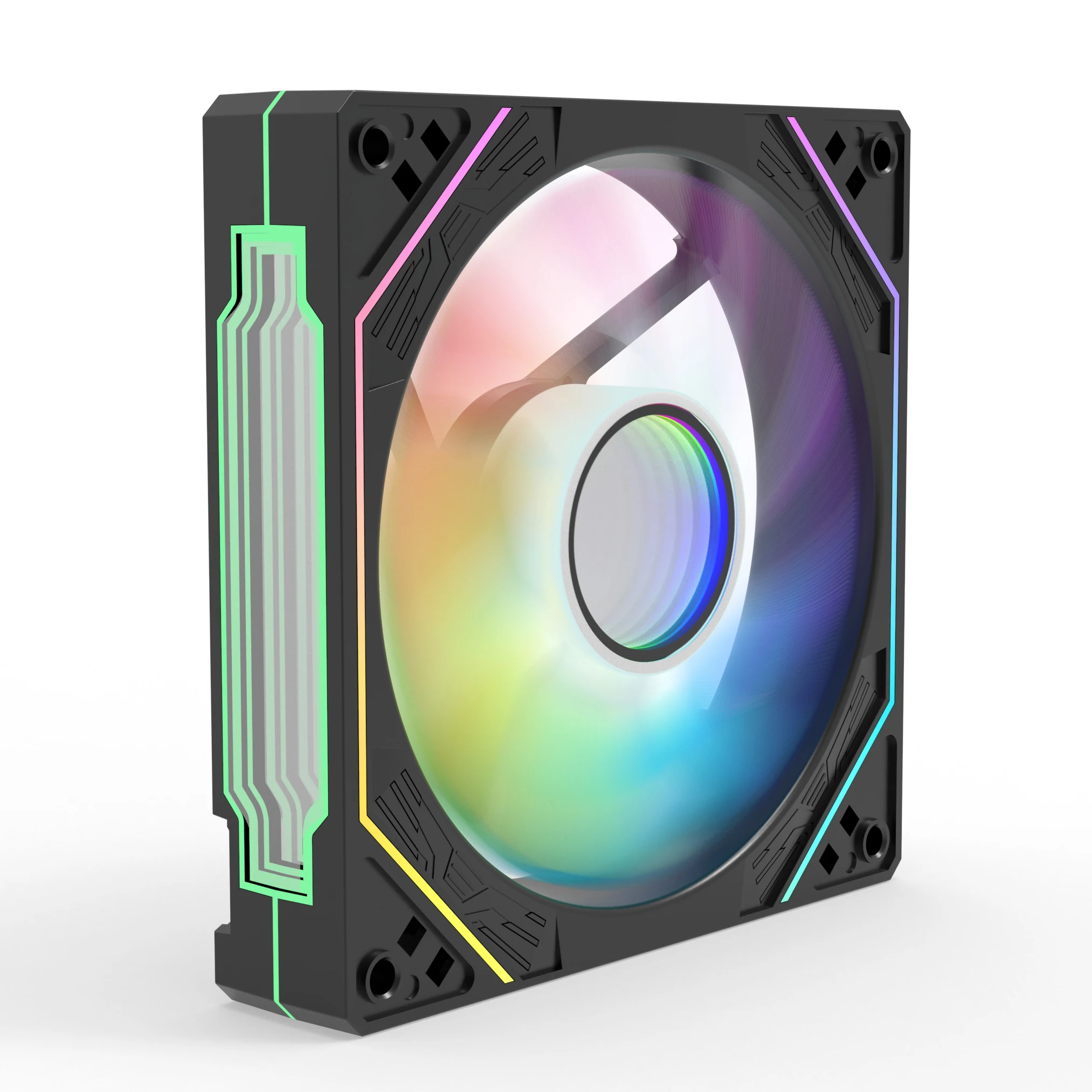 2024 New PC Fan - RGB Cooling Fan 120MM with Remote Control