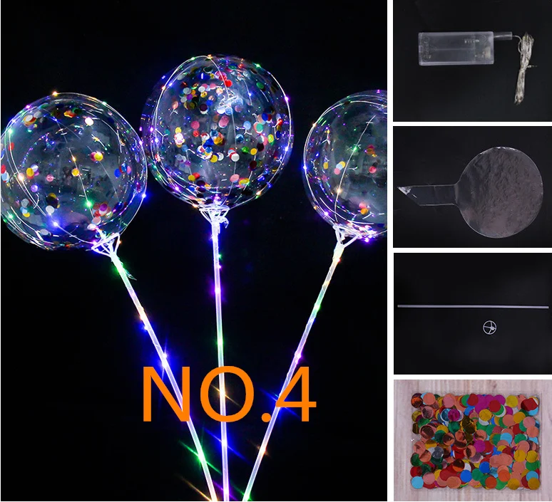Round Star Heart Shape Children Birthday Gift Flashing LED
