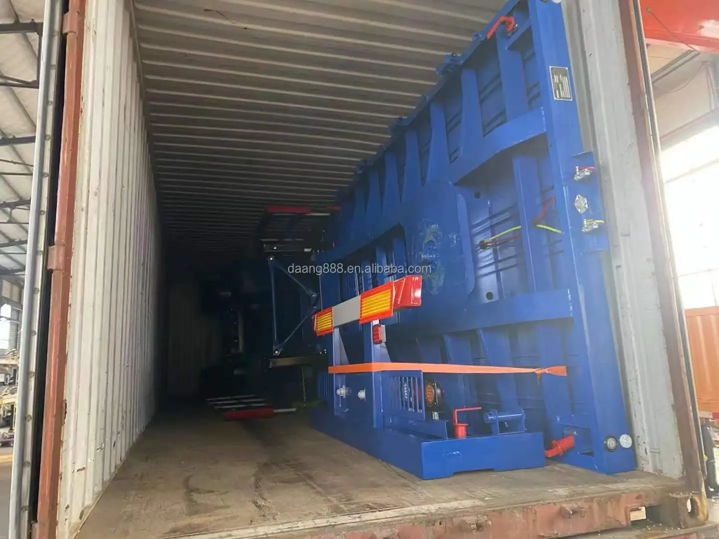 3 Axles 20ft 40ft Container Flat Bed Flatbed Semi Trailers - Buy 3 ...