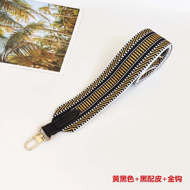 Fashion Changeable Bag Strap Nylon Leather Bag Straps Custom Logo ...