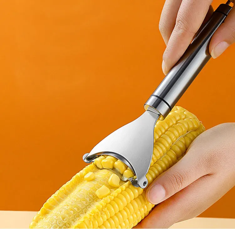 Kitchen Gadgets Stainless Steel Corn Grater Corn Peeler Peelers Peel ...