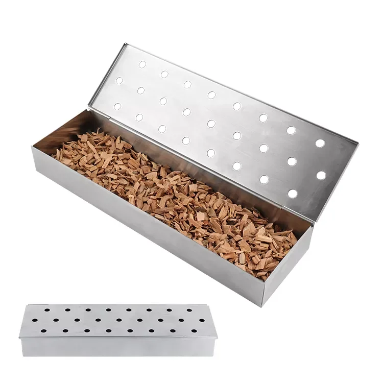Barbecue Tool Bbq Smoke Box Smokers Accessories Barbecue Smoker Wood ...