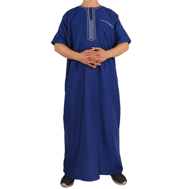 Islamic Men Wear Thobe/muslim Long Kurta/wholesale Jubba/thawb - Buy ...