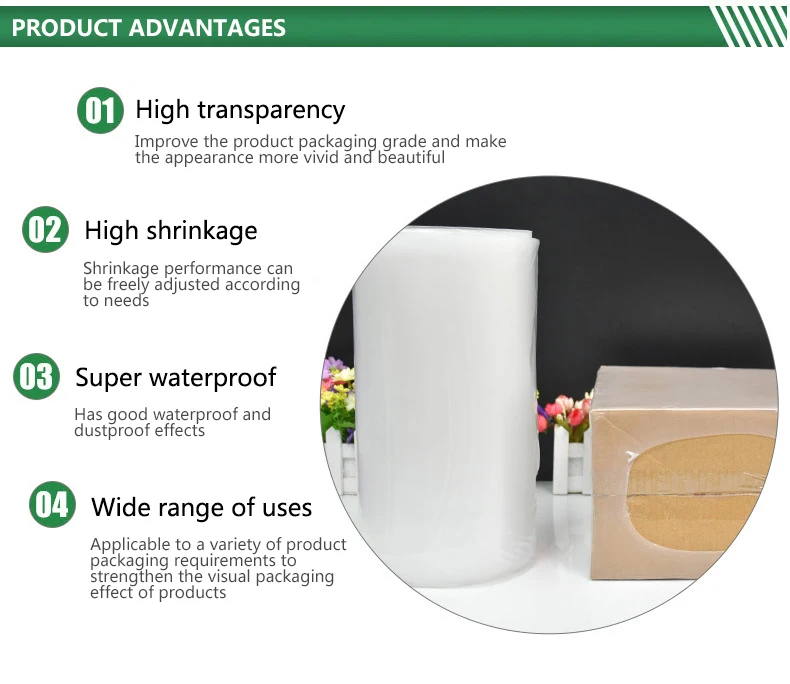 Wholesale Shrink Film Rolls for Efficient Product Packaging