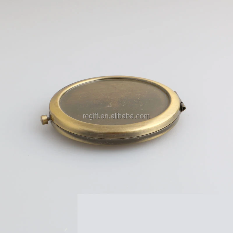 70mm Sublimation Blank Compact Pocket Mirrors - Makeup Tool