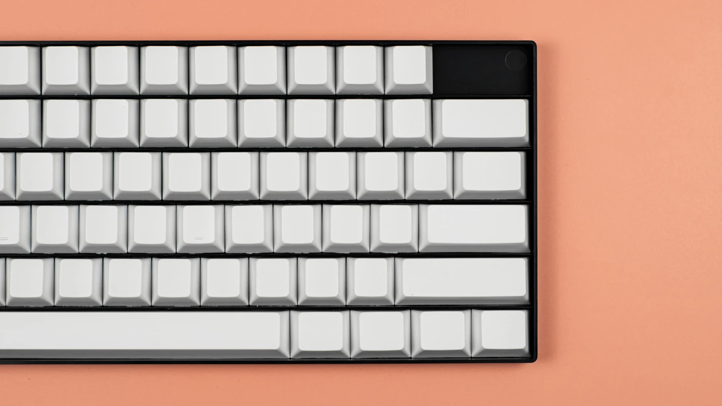 Custom Any Language Keycaps - ANSI ISO Blank White Keycap