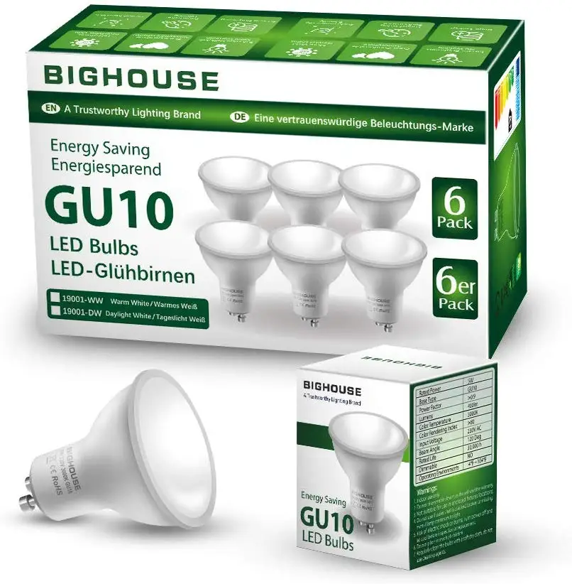 Gu10 Garden Spike Light Gu10 Led Light Bulbs Led Gu10 63mm Diameter - Buy Gu10 Garden Spike ...
