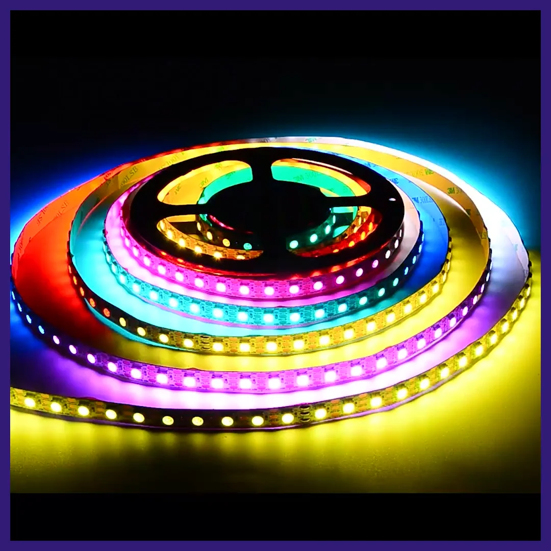 Smd 5050 White And Rgb Magic Dream 5v Led Flowing Chasing Lights Strips ...