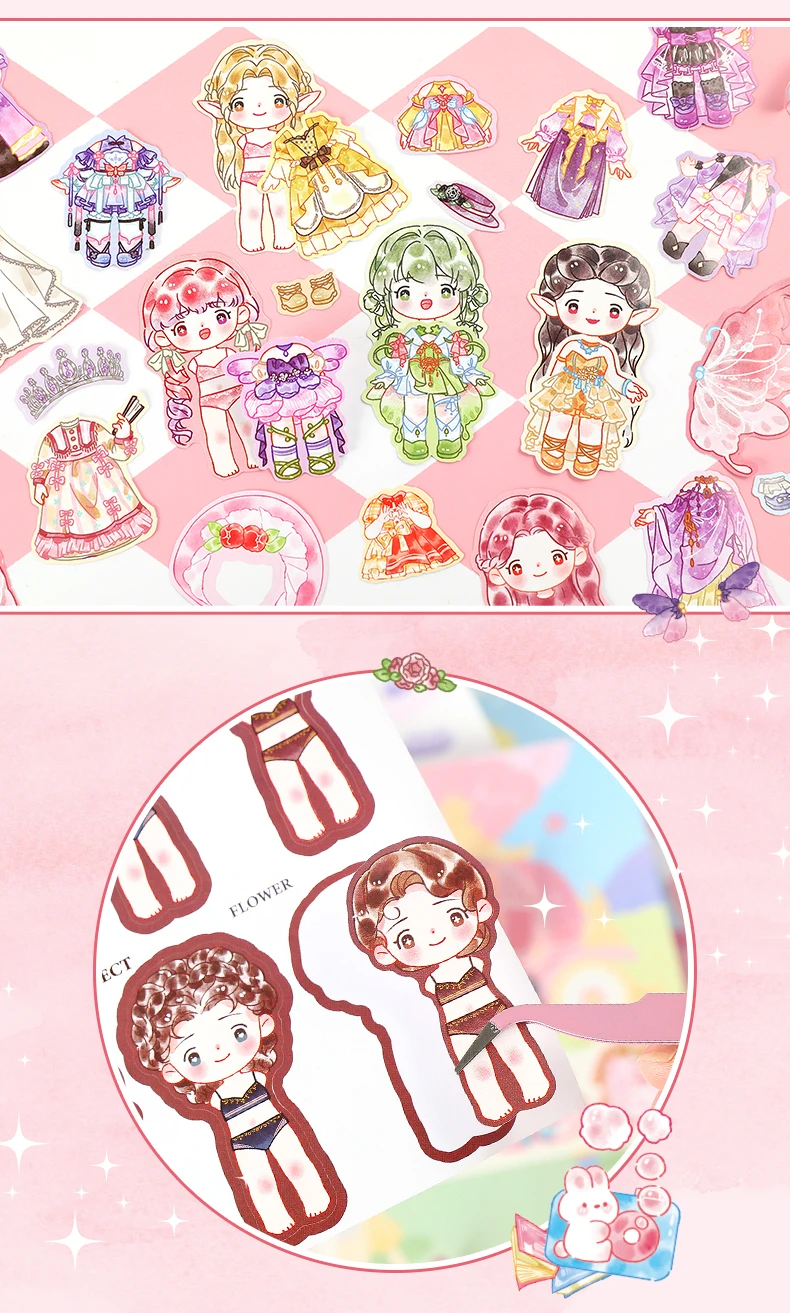 Simno Different Themes Collection Stickers Assortment Set Sence ...